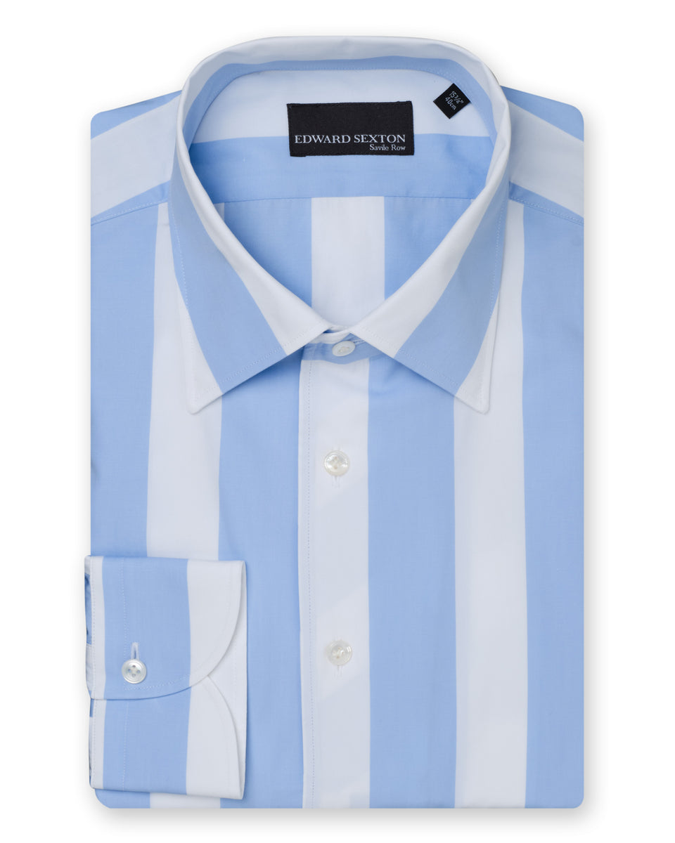 Blue Deck Chair Stripe Shirt – Edward Sexton