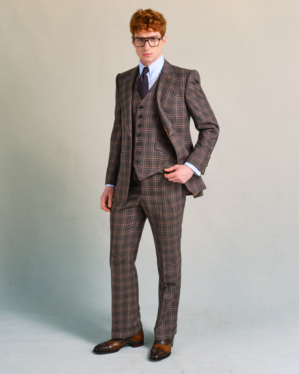 Heritage Check Three Piece Suit – Edward Sexton